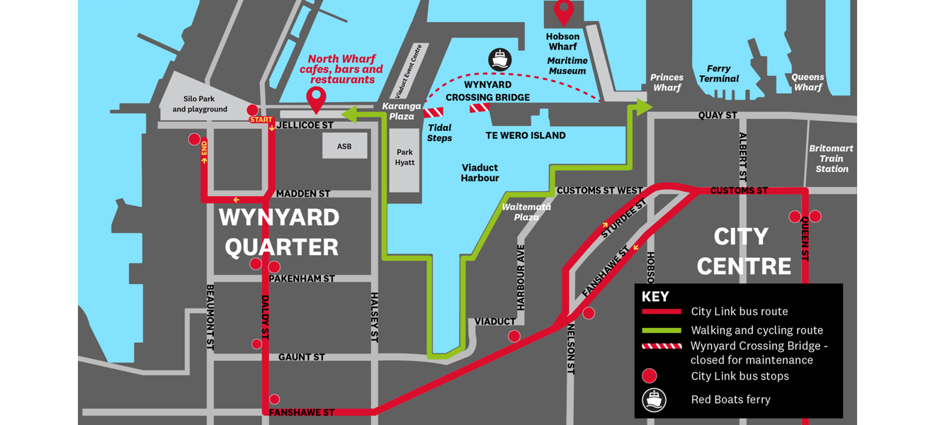 Getting to and from Wynyard Quarter - Wynyard Quarter