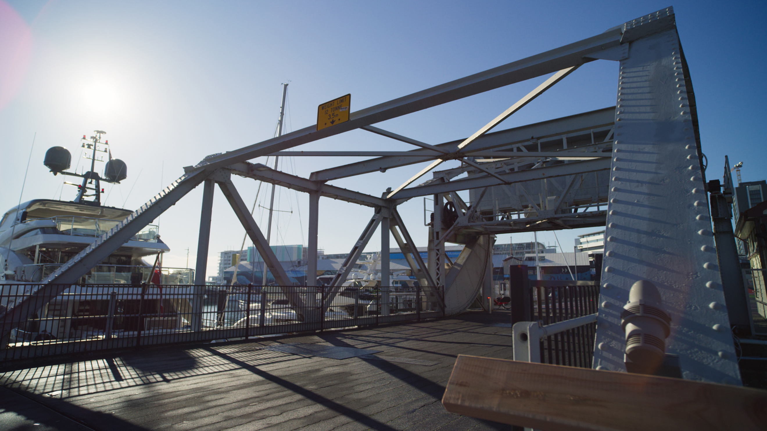 Viaduct Bascule Bridge repairs - Wynyard Quarter